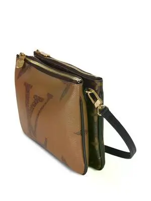 LOUIS VUITTON Double Zip Giant Monogram Reverse Bag - Neutrals