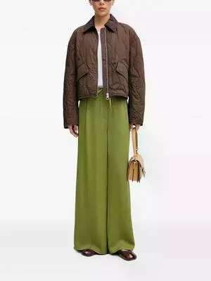 Marc O'polo Quilted Jacket With Corduroy Collar