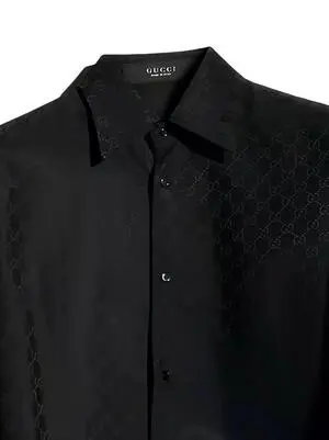 Gucci Gg Supreme Jacquard Shirt