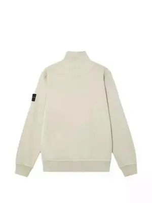 Stone Island Logo-patch Full-zip Sweater