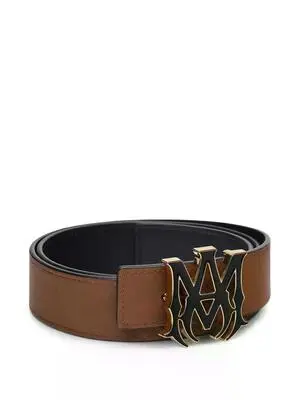 Amiri Ma Logo-plaque Leather Belt