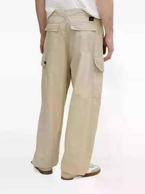 Alpha Industries Textured Drawstring Hem Wide-leg Trousers
