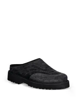 Diemme Contrast-stitch Slip-on Mules