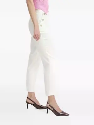 MORGAN Button-detail Tailored Trousers
