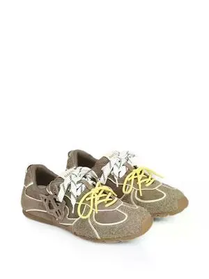 NAKED WOLFE Ace Logo-patch Paneled Sneakers