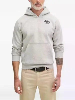 Alpha Industries Signature Logo Hoodie - Grey