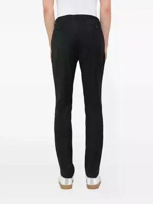 LANVIN Contrast Panel Slim Trousers