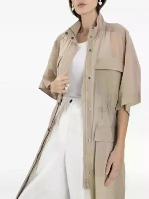 Brunello Cucinelli Utility Shirt Midi Dress