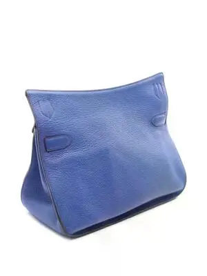 Hermès Clemence Jypsiere 31 Crossbody Bag - Blue