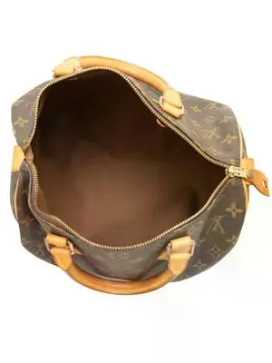 LOUIS VUITTON Monogram Speedy 30 Boston Bag