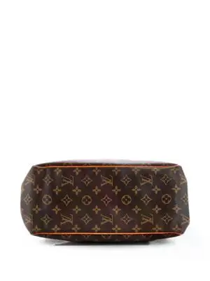 LOUIS VUITTON Monogram Vertical Tote Bag - Brown