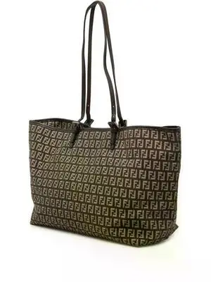 Fendi Zucchino Canvas Tote Bag