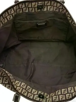 Fendi Zucchino Canvas Tote Bag