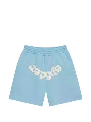 SP5DER Logo-print Jersey Shorts
