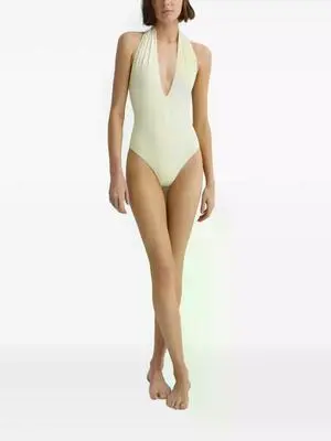 Bondi Born Blair Halterneck Swimsuit - Neutrals
