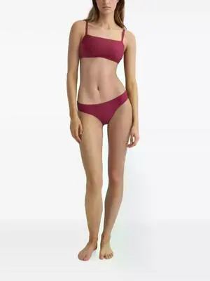 Bondi Born Anja Square-neck Bikini Top - Red
