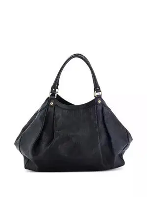Gucci Sukey Ssima Leather Large Tote Bag