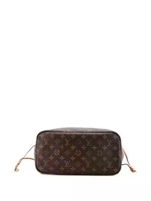 LOUIS VUITTON Monogram Canvas Mm Tote Bag - Brown