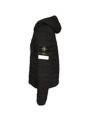 Stone Island Quilted Hooded Coat