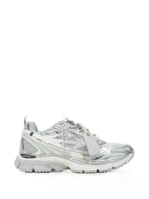 Off-White Arrows-patch Panelled Sneakers - Grey