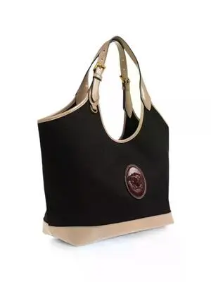 Versace Rivière Canvas Tote Bag