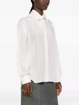 Prada Embroidered Shirt - Pink