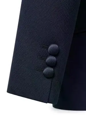 RAMON SANJURJO Textured-finish Peak-lapel Suit