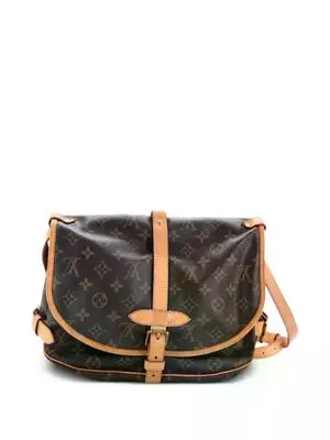 LOUIS VUITTON Saumur Monogram Canvas 30 Crossbody Bag