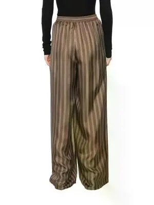 Max Mara Striped Pattern Trousers