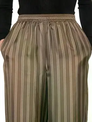Max Mara Striped Pattern Trousers