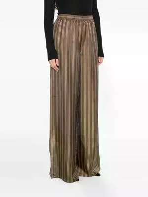 Max Mara Striped Wide-leg Trousers