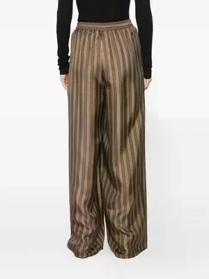 Max Mara Striped Wide-leg Trousers