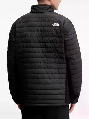 The North Face Quilted Logo Print Jacket