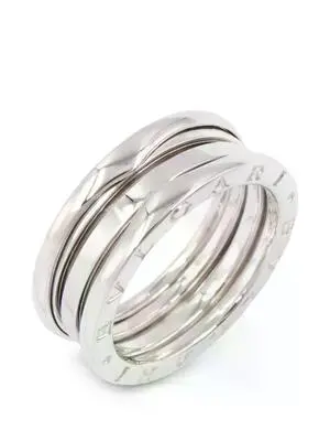 BVLGARI B.zero1 Three-band Ring In White Gold - Silver
