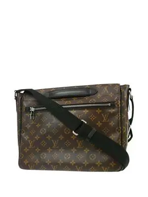 LOUIS VUITTON Monogram Macassar Clarence Shoulder Bag - Brown