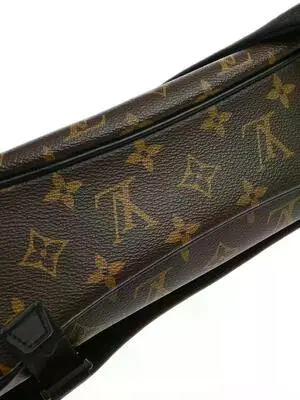 LOUIS VUITTON Monogram Macassar Clarence Shoulder Bag