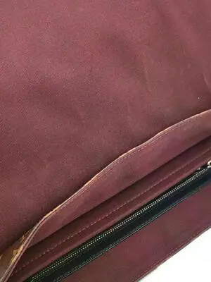 LOUIS VUITTON Monogram Macassar Clarence Shoulder Bag