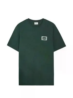 LES DEUX Logo-patch T-shirt - Green