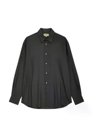 Valentino Garavani Long-sleeve Button-down Shirt - Black