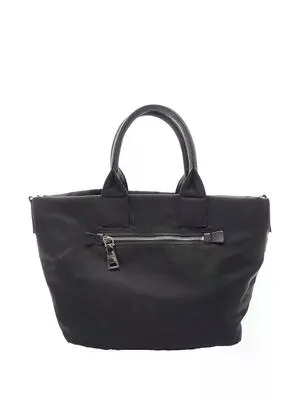 Prada Tessuto Reversible Satchel - Black