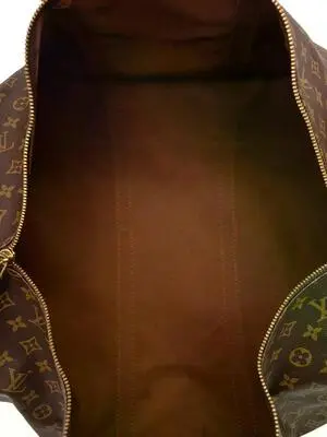 LOUIS VUITTON Monogram Keepall Bandouliere 60 Travel Bag