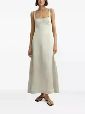 Bondi Born Kobe Open-back Maxi Dress - Neutrals