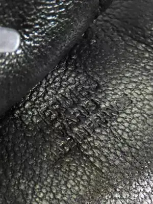 Hermès Milo Lambskin Grigri Rodeo Bag Charm Pm - Black