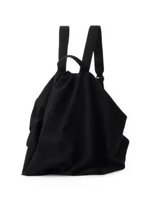 Yohji Yamamoto Draped Wool Backpack