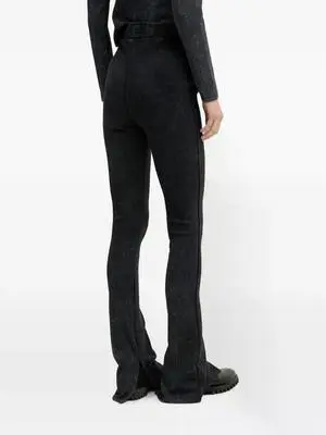 Alpha Industries World Slit-hem Flared Trousers