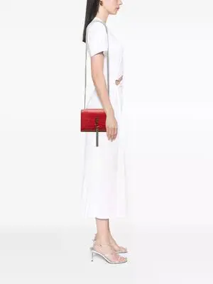 Saint Laurent Small Monogram Kate Tassel Crossbody Bag - Red