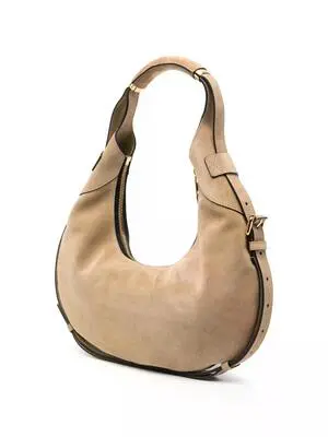Moschino Crescent Shoulder Bag - Neutrals