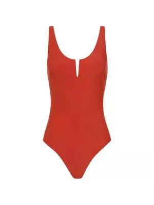 Bondi Born Verity V-wire Swimsuit - Red