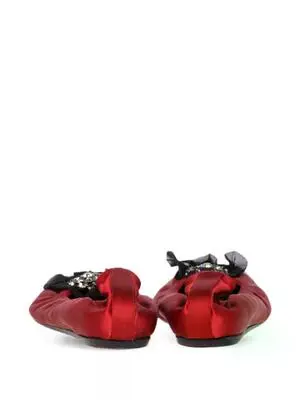 LANVIN Embellished Ballet Flats