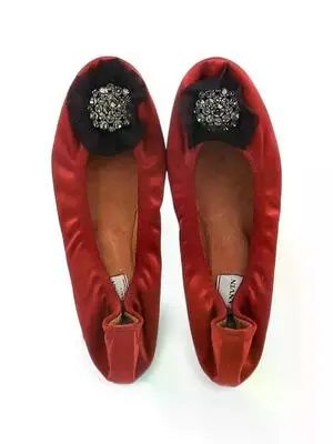 LANVIN Embellished Ballet Flats